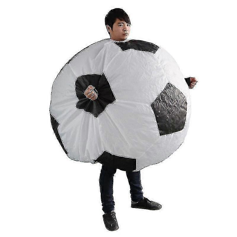 Soccer Ball Inflatable Costume Adult Football Fancy Dress Party ...