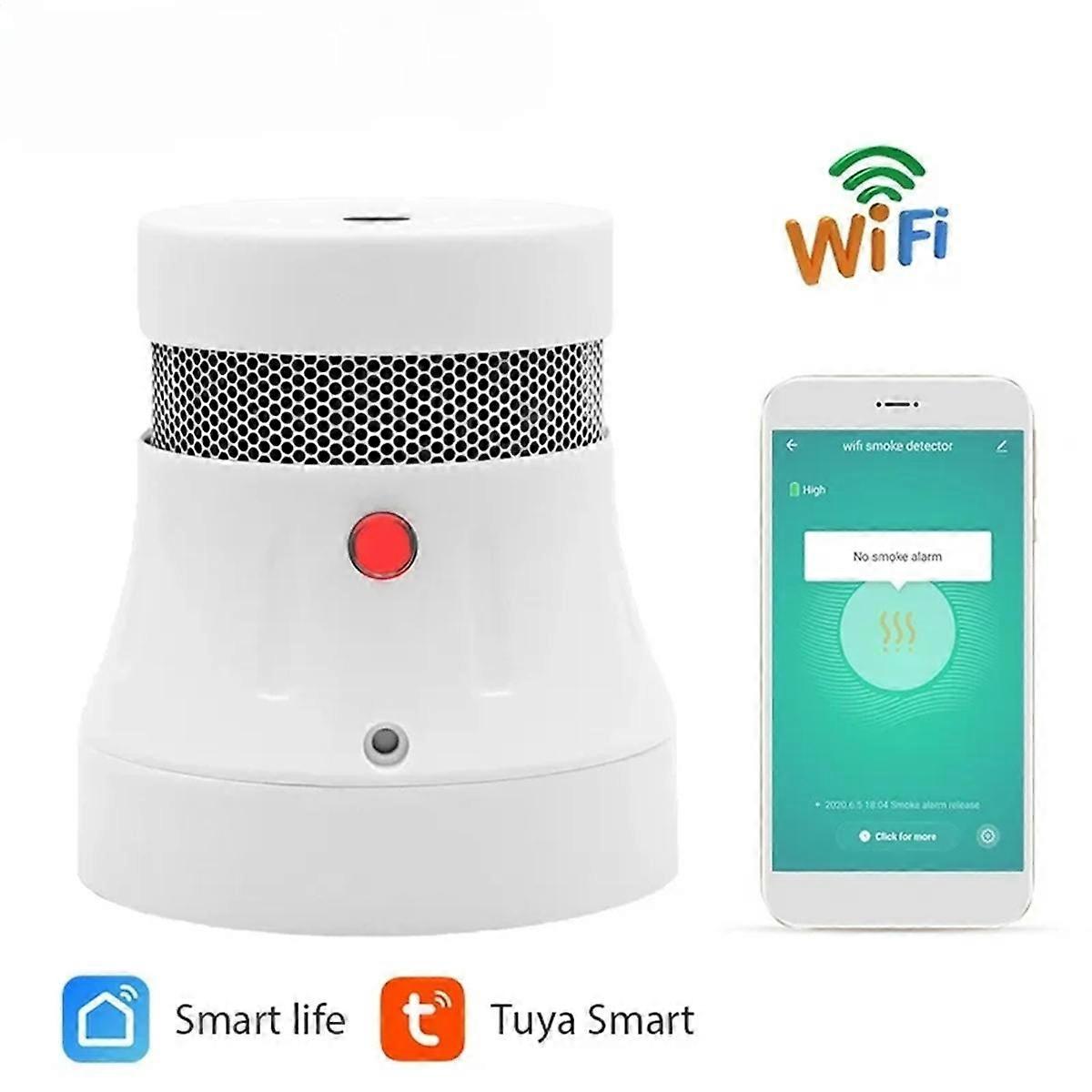 Tuya Smart Life Wireless Mini Smoke Detector Fire Alarm Micro-Type ...