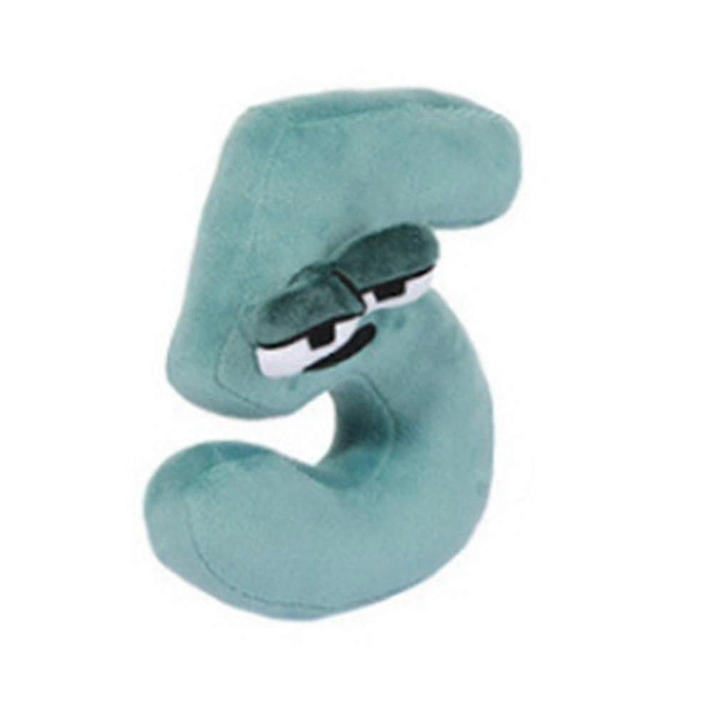 Alphabet Lore Number Plush Doll Stuffed Dolls Toy Kid Education Toys-c ...