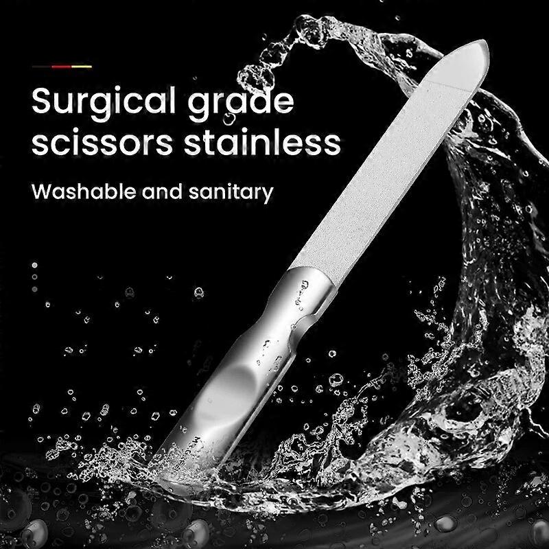 MR.GREEN Double Sided Nail Files Stainless Steel Manicure Pedicure ...