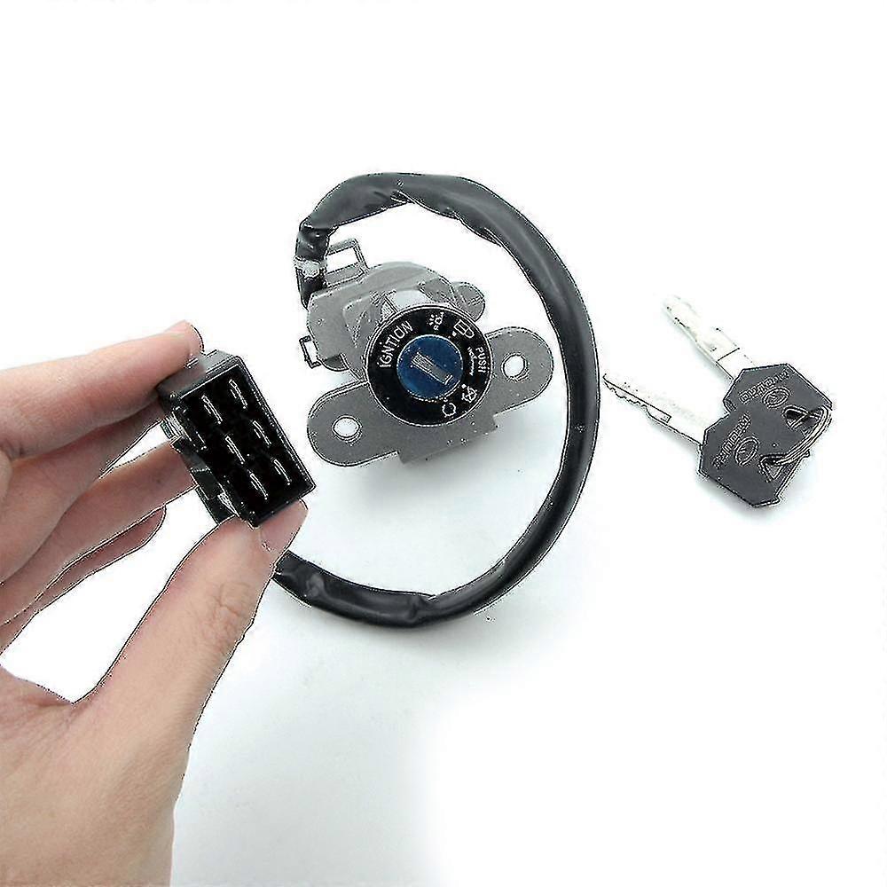 Gas Fuel Tank Cap Seat Ignition Switch Start Lock Contact Key Set For ...