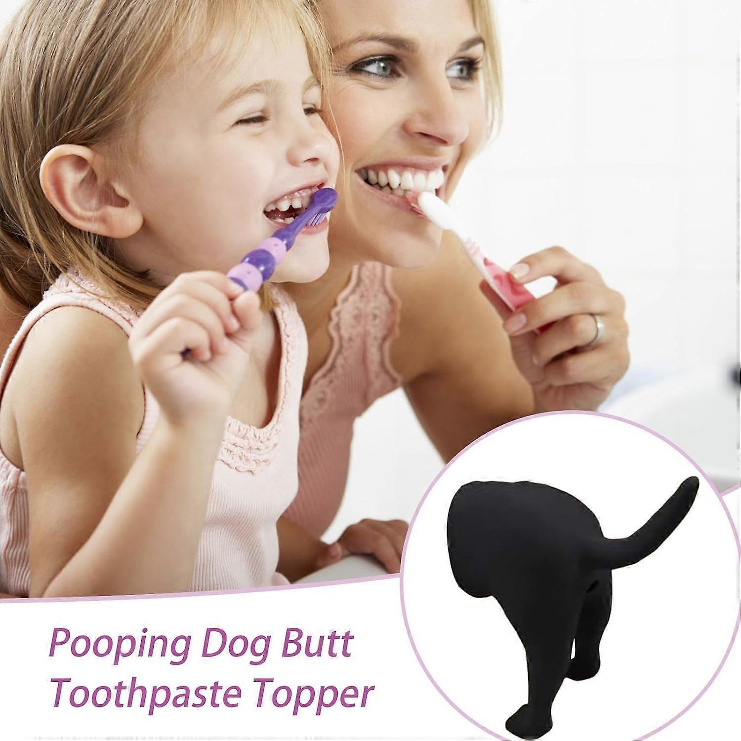 Toothpaste Squeezer Toothpaste Dispenser Poop Dog Butt Toothpaste Top ...