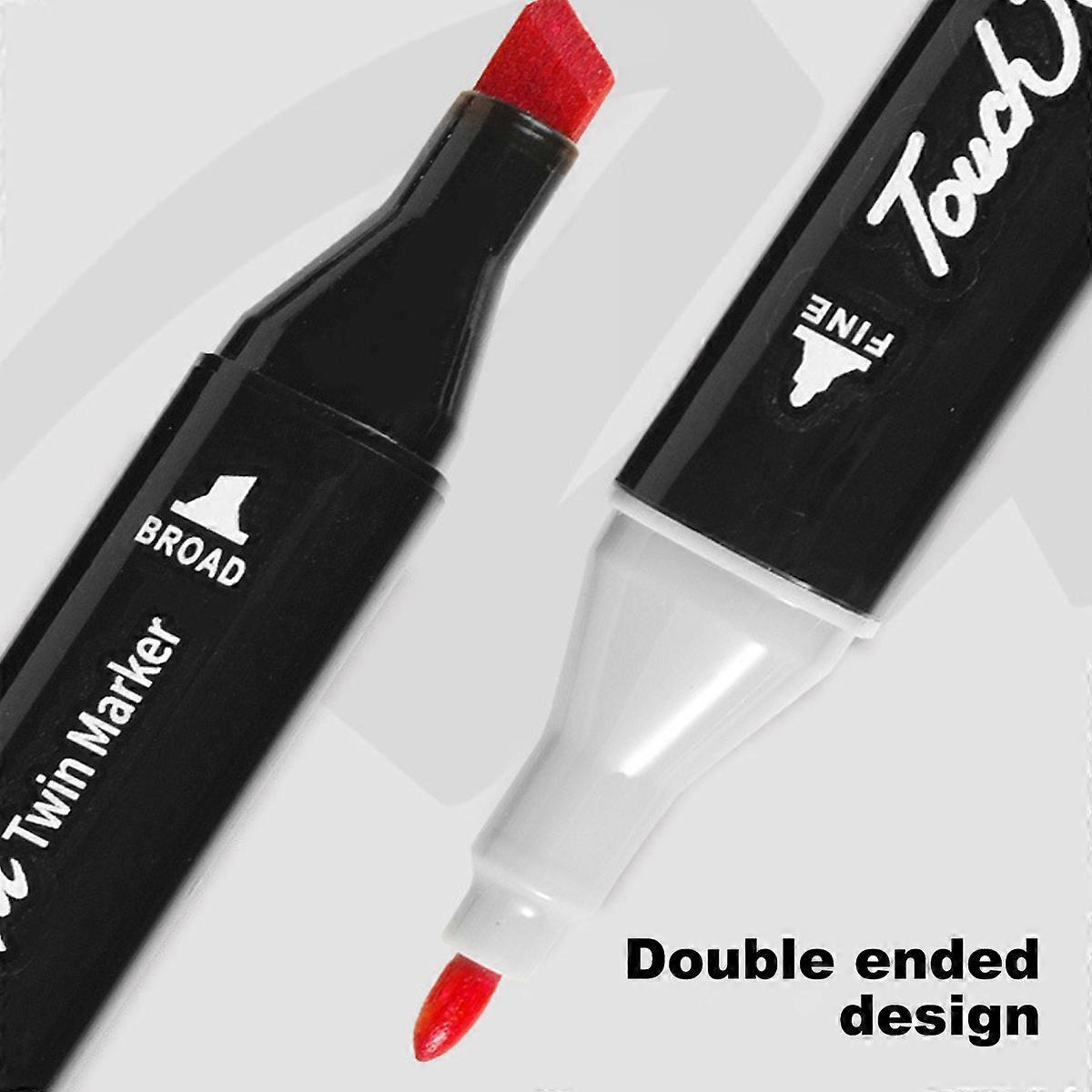 80X Color Marker Pen Set Dual Heads Graphic Artist Craft Sketch HOT ...