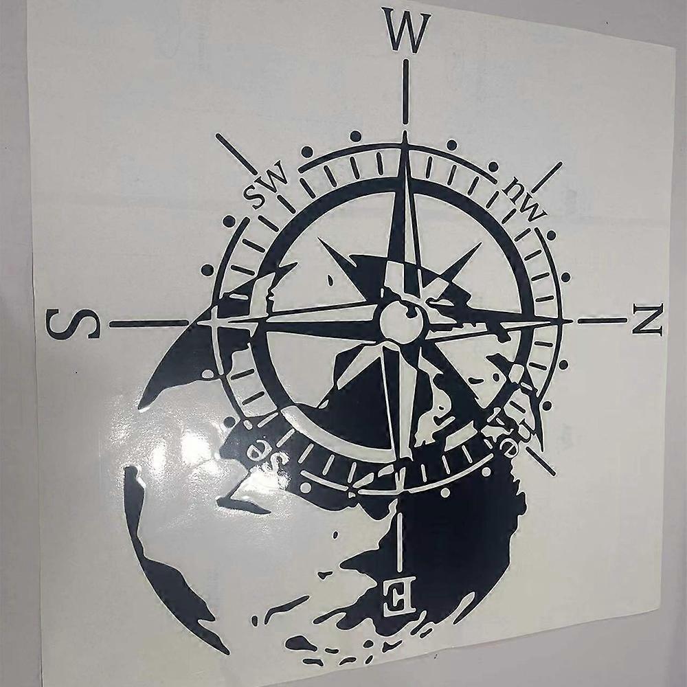 Mountain adventurers compass car sticker map graphics camper rv caravan ...
