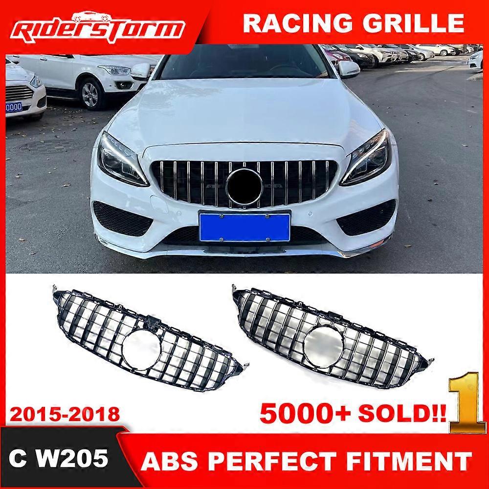 2015-2018 w205 GT Diamond Grid For merced C class W205 C205 sedan coupe ...