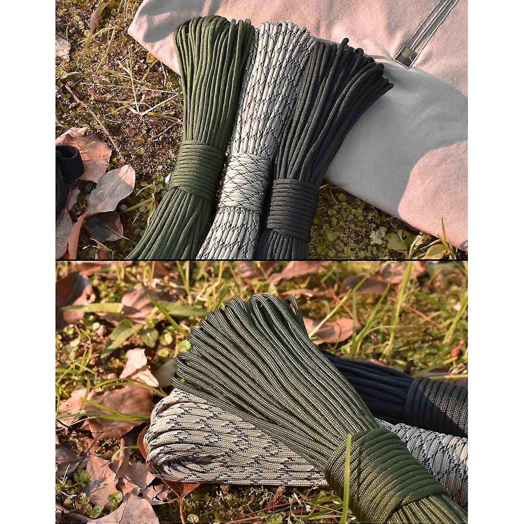 550lbs Diameter 4mm 9 Core Braided Nylon Umbrella Rope For Jungle ...