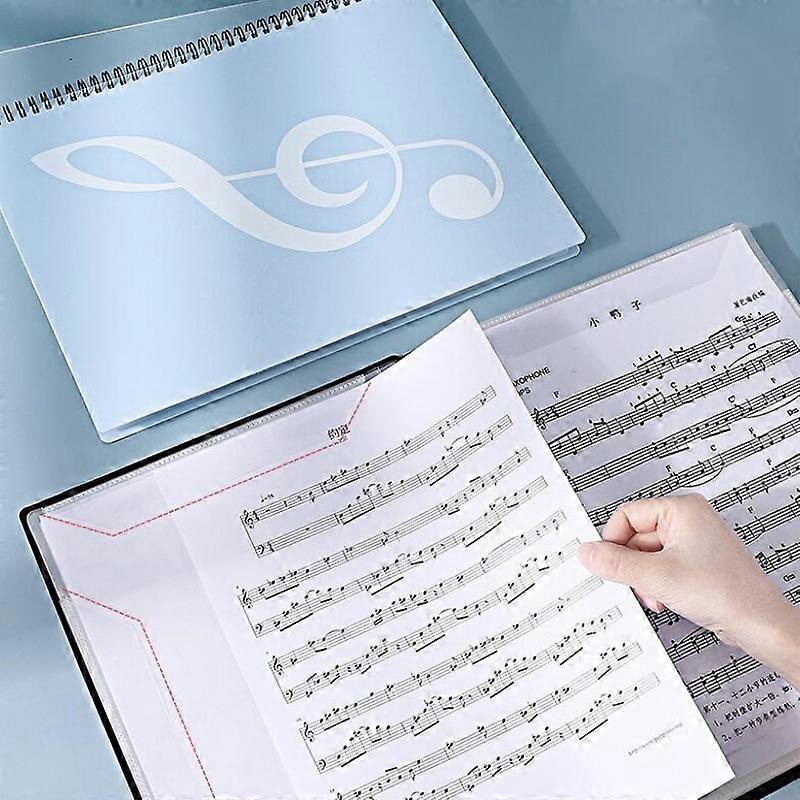 A4 Sheet Music File Folder Anti-reflection Leaflet Can Modify Music ...