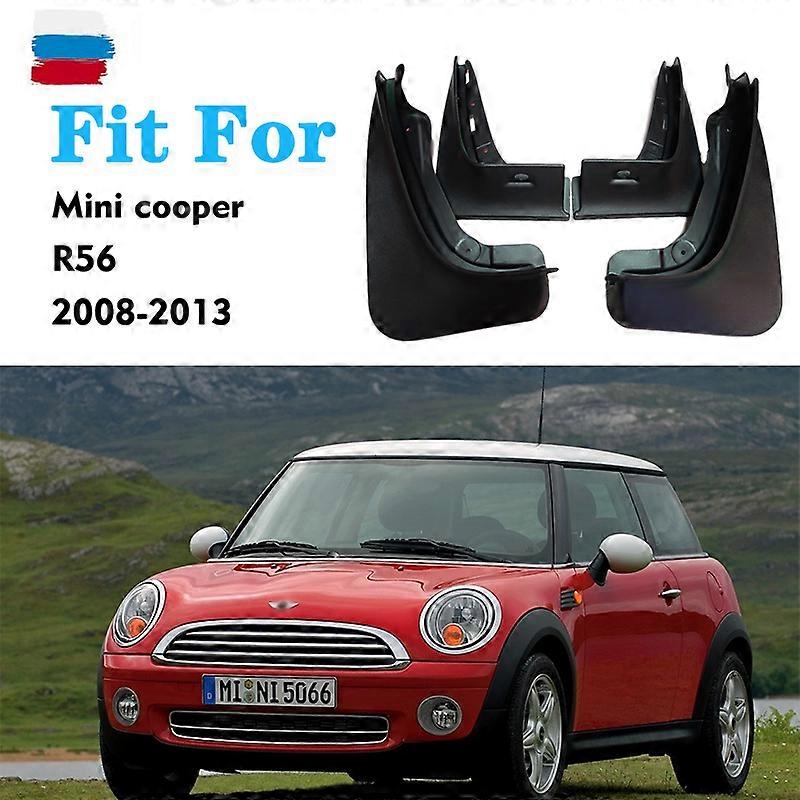 Car Accessories Front Rear 4pcs ste FOR MINI COOPERS R56 Mudguards ...