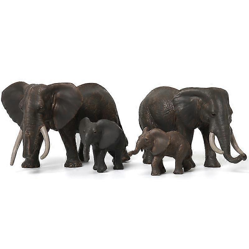 Wildlife Toys Children's Simulation Animal Model Zoo Parent-child Suit ...