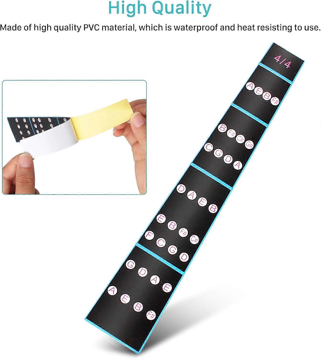 Violin Finger Guide, 4/4 Violin Notes Sticker, Violin Fingerboard ...