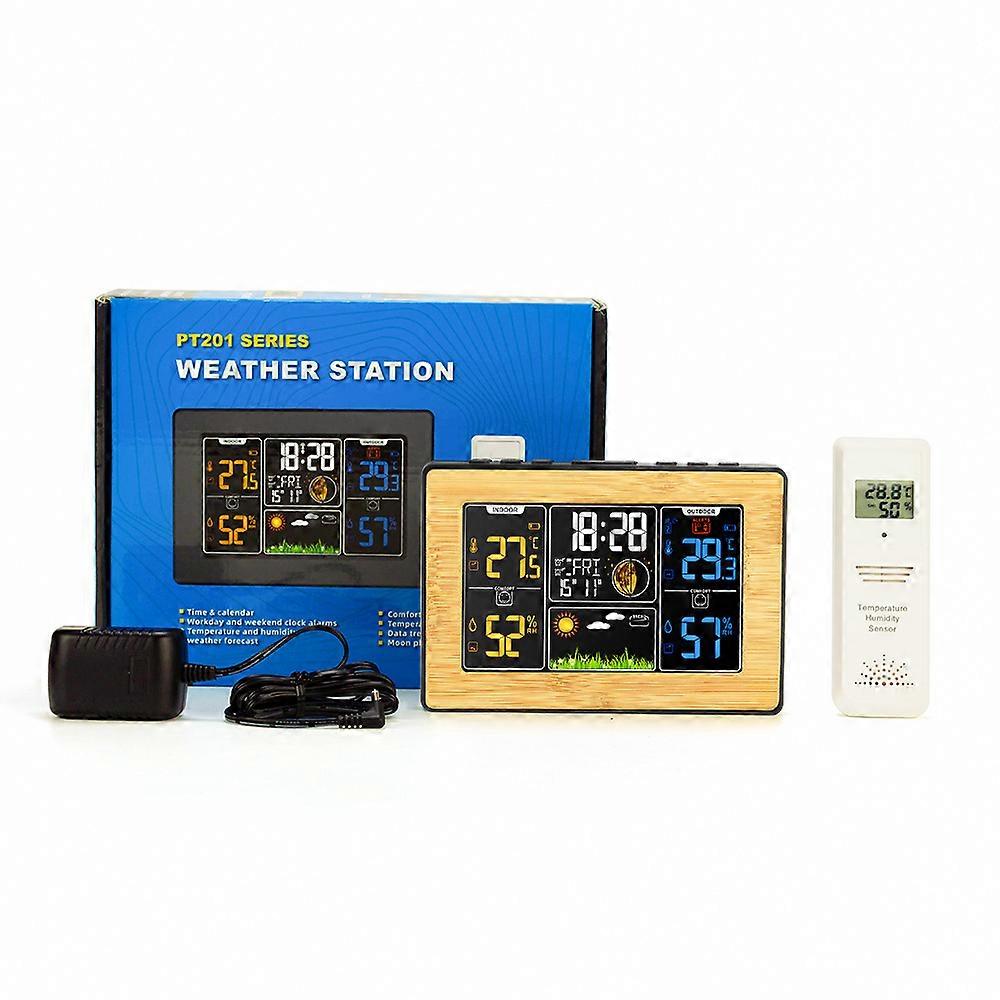 Wireless Weather Station with Outdoor Indoor Outdoor Sensor Thermometer ...