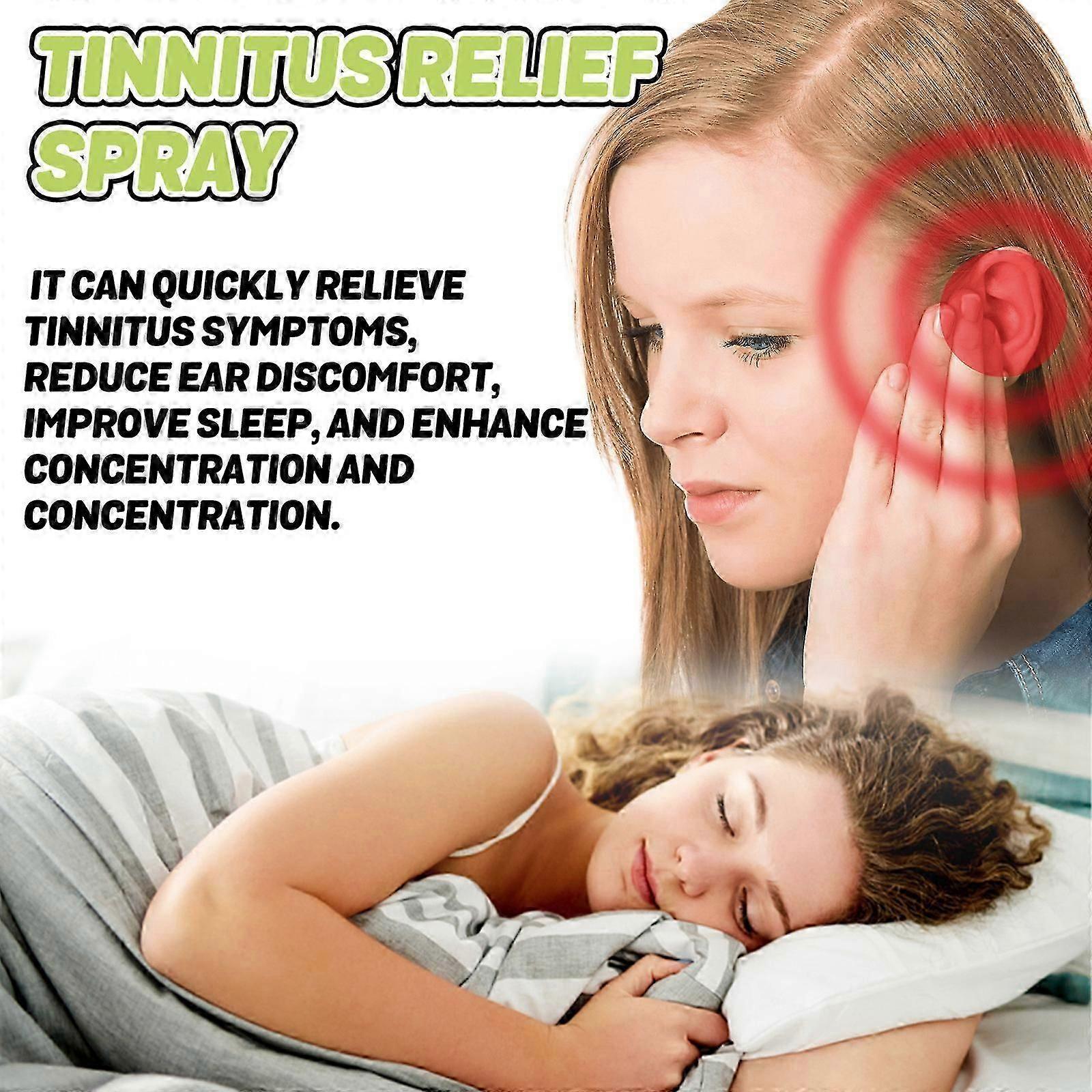 Tinnitus Relief Spray,Ear Tinnitus Sprays,Tinnitus Relief for Ringing ...
