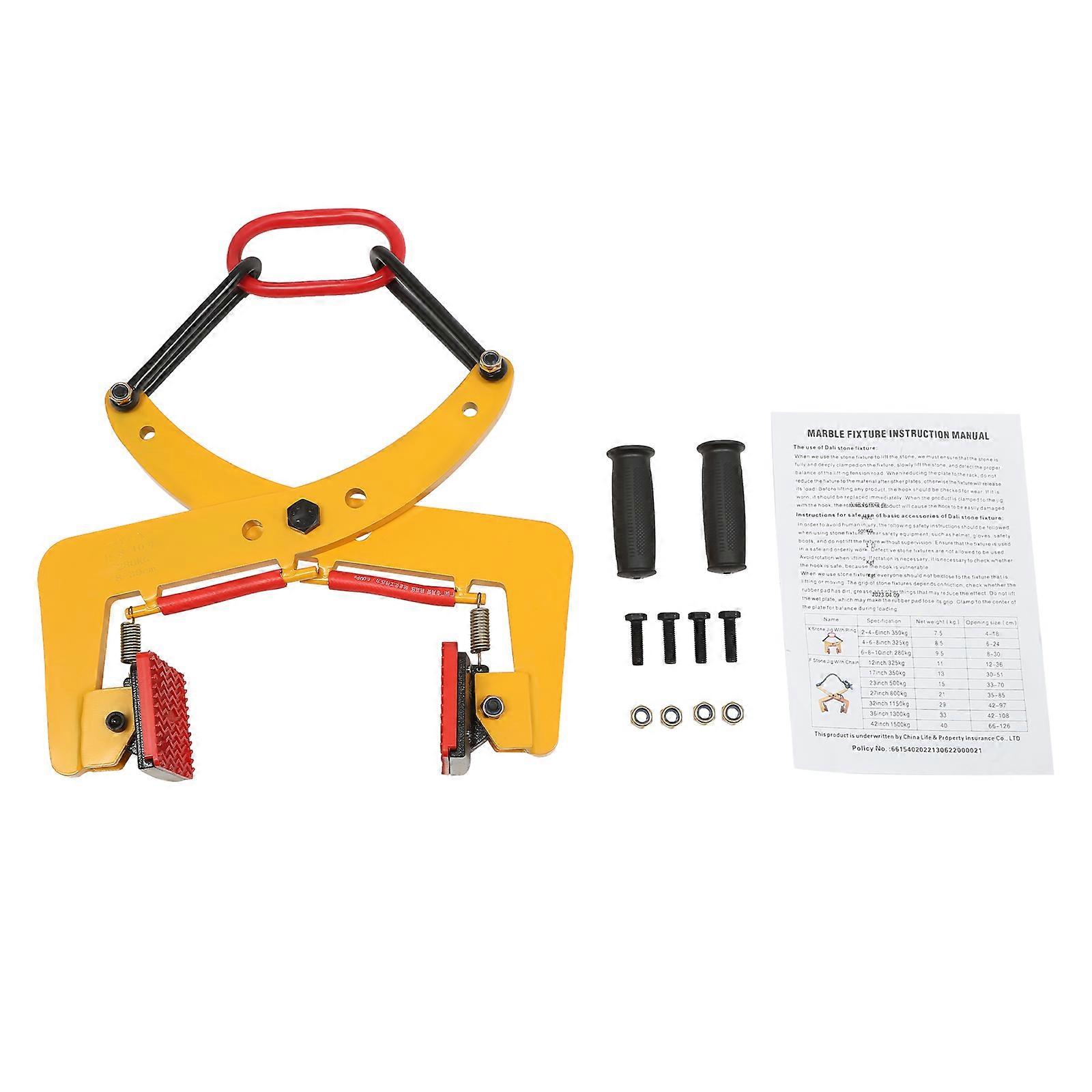 8-30cm 280kg Stone Lifting Pliers Pallet Puller Clamp for Lift and ...