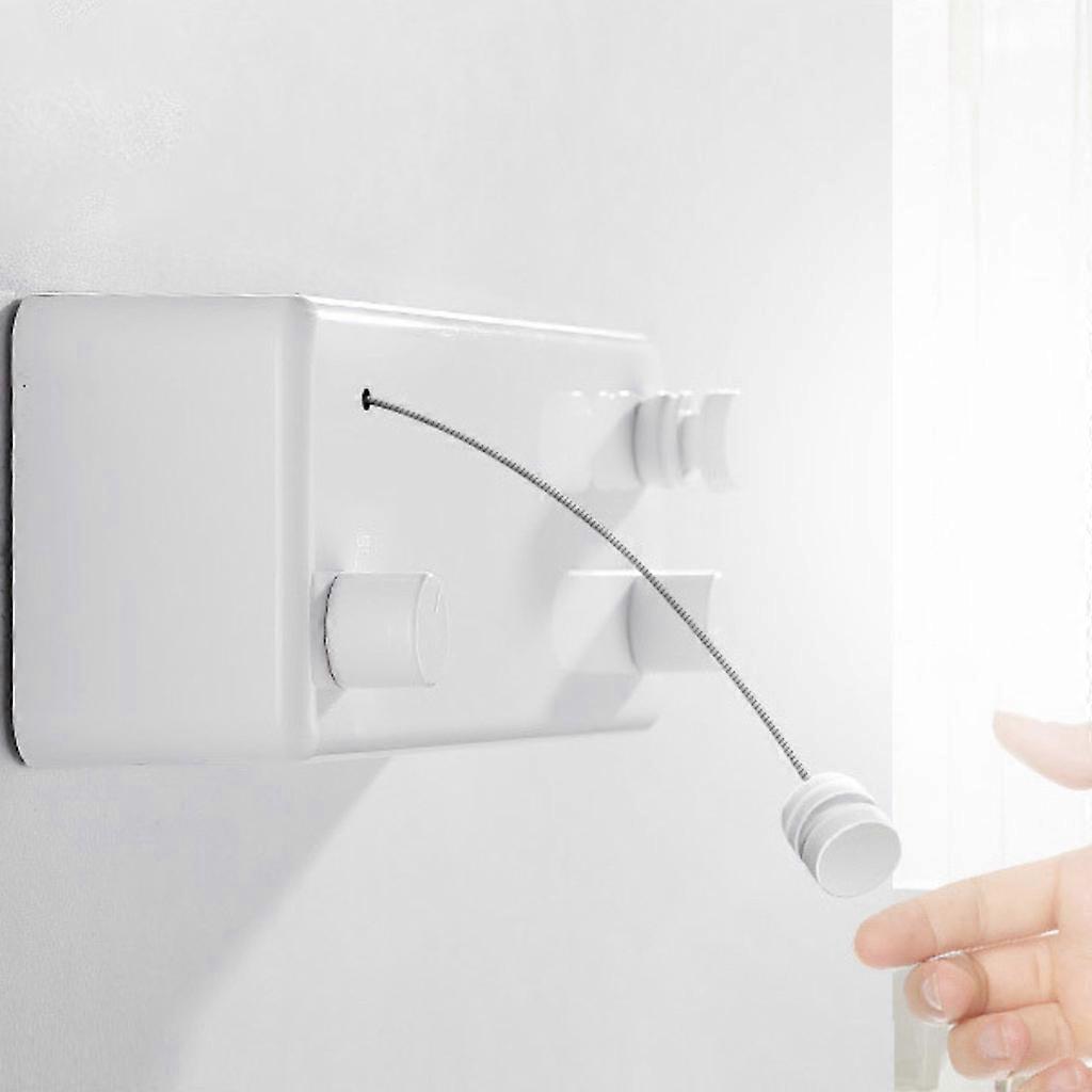 Retractable Invisible Clothesline ABS Aluminum Dryer with Adjustable ...