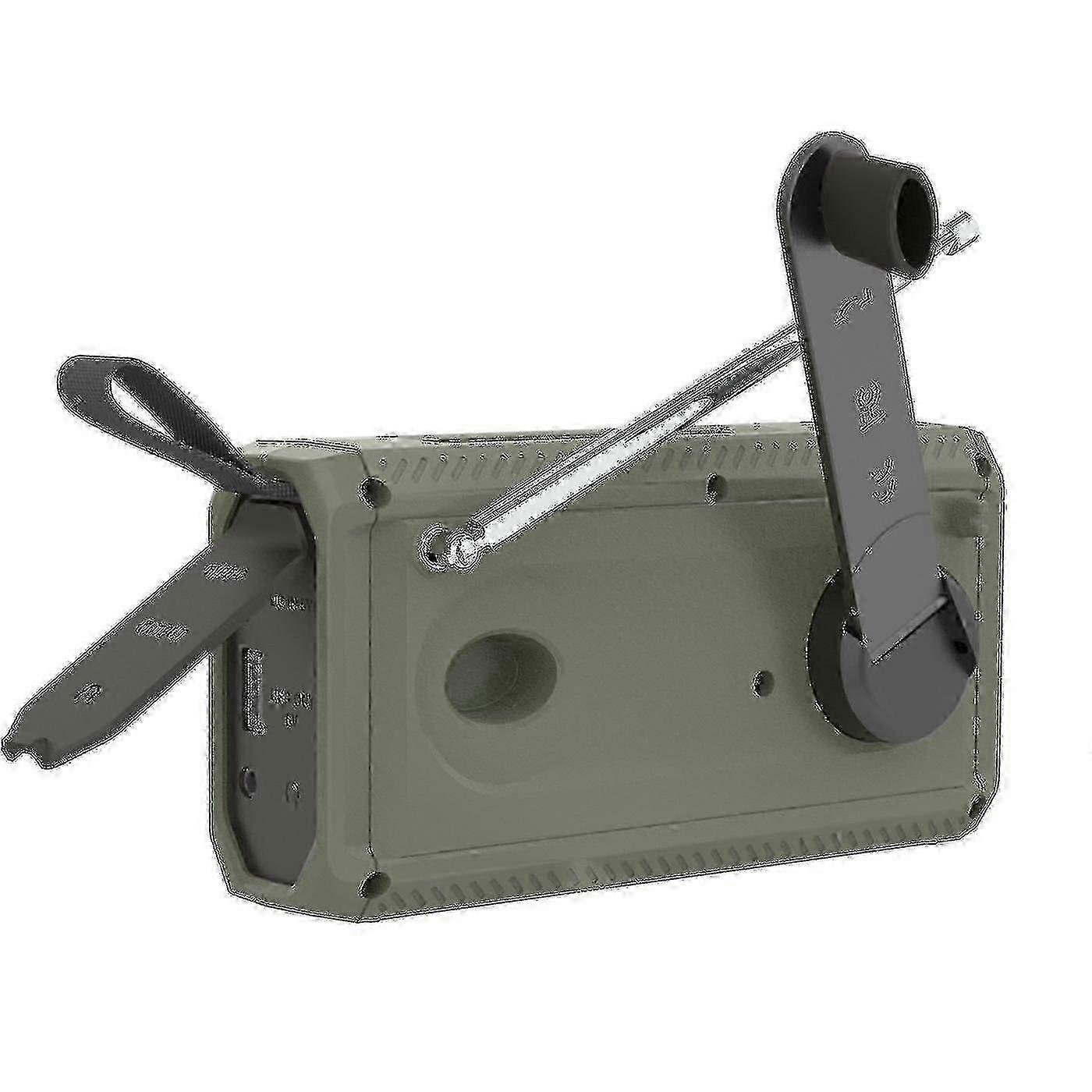 Portable Dab/fm Radio, 4000mah Dynamo Solar Radio, Solar Crank Radio ...