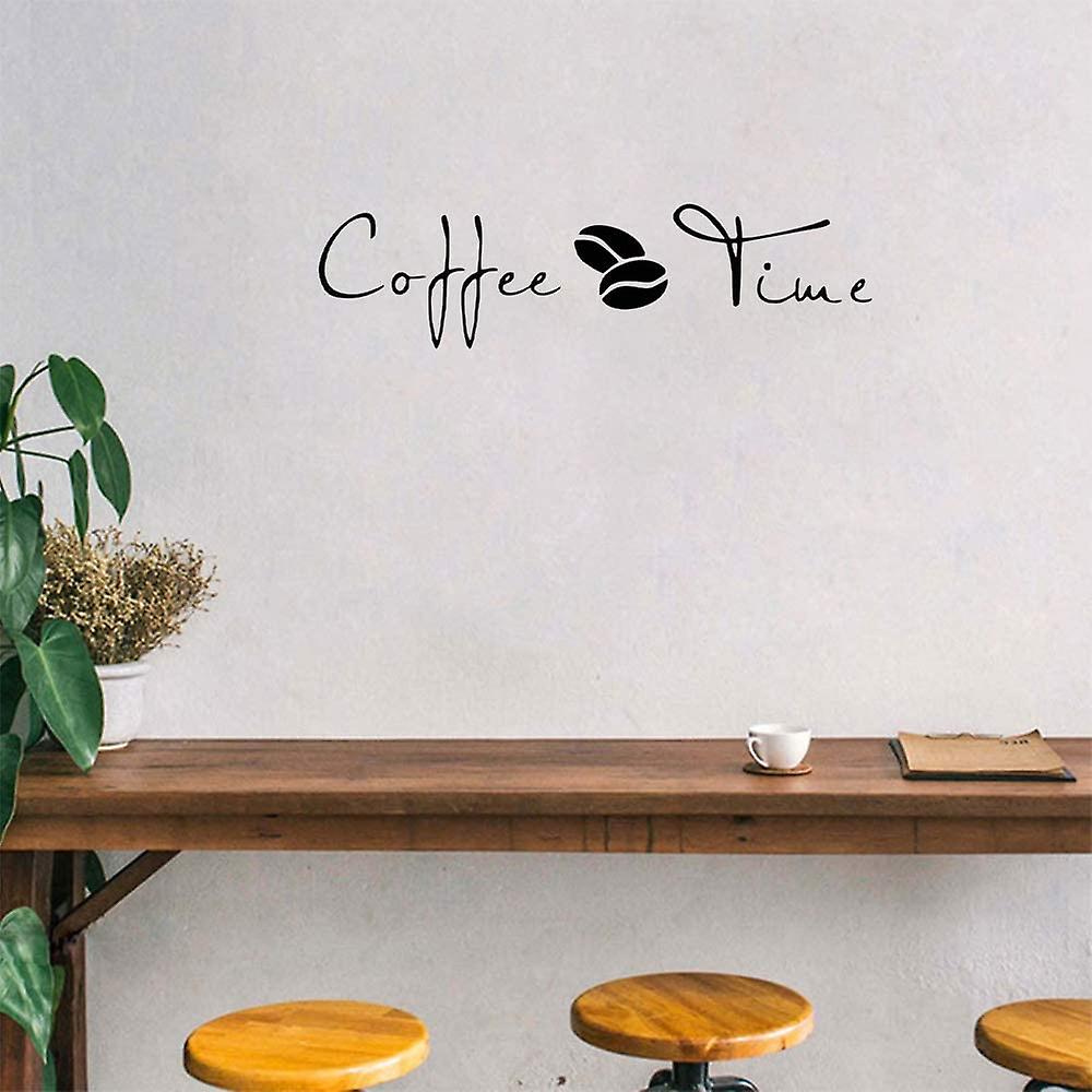 Coffee Time Wall Decor Stickers, ?coffee Beans Stick Wallpaper, Art ...