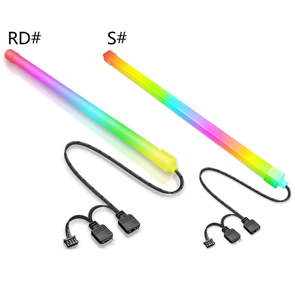 ARGB LED Strip ARGB PC Case LED Light Bar 5V 3PINx2+4PIN Desktop ...