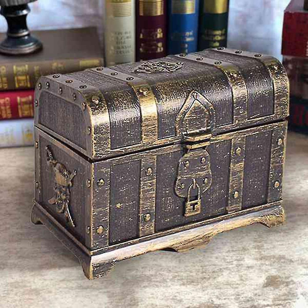 Pirate Treasure Chest Decorative Treasure Chest Keepsake Jewelry Box ...