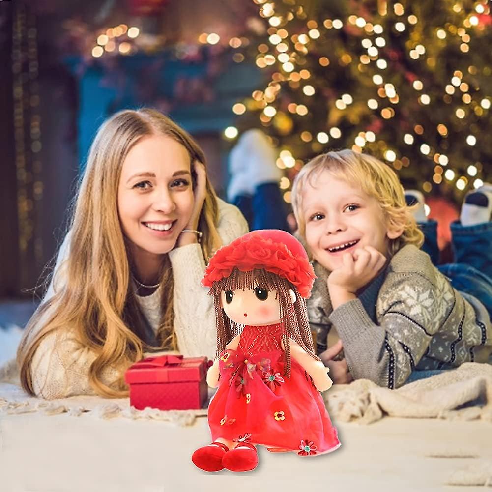 Mjuka trasdockor, trasdockor, babydockor, dockor med hår, 45 cm, vackra ...