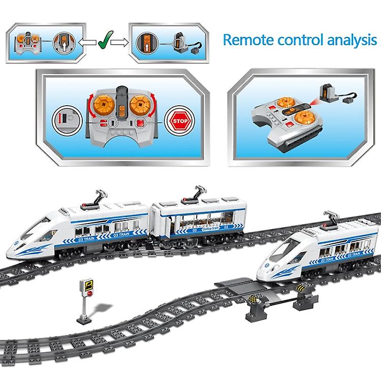 High-speed Rail Train Locomotive With Remote Control Electric ...