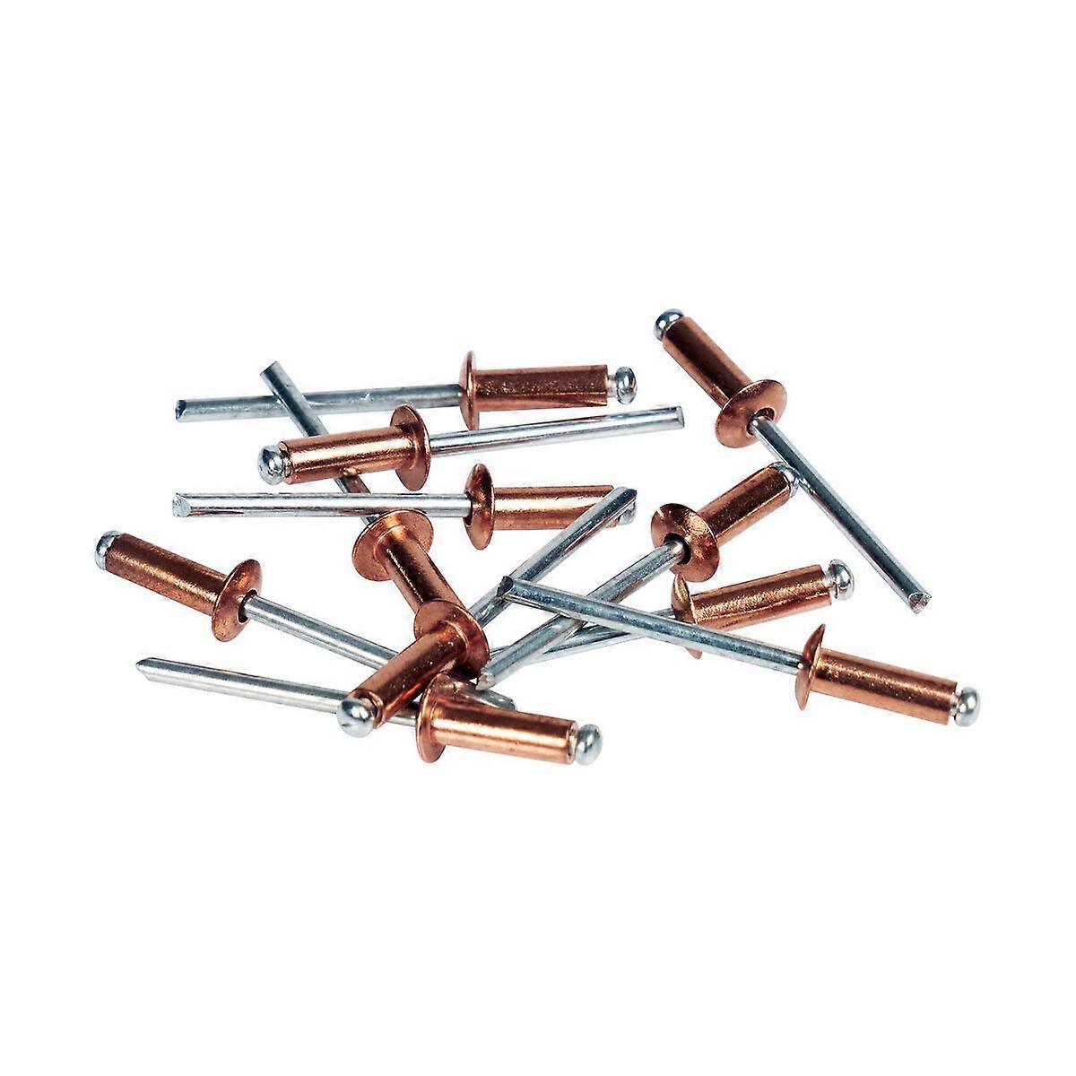 Rivets Rapid 5001462 Spindle Ø 4 x 10 mm Copper Aluminium (50 Units ...