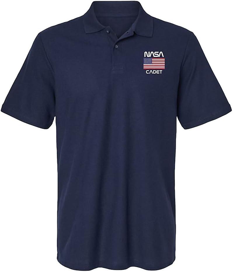 NASA Collection Cotton Polo Shirt | Fruugo UK