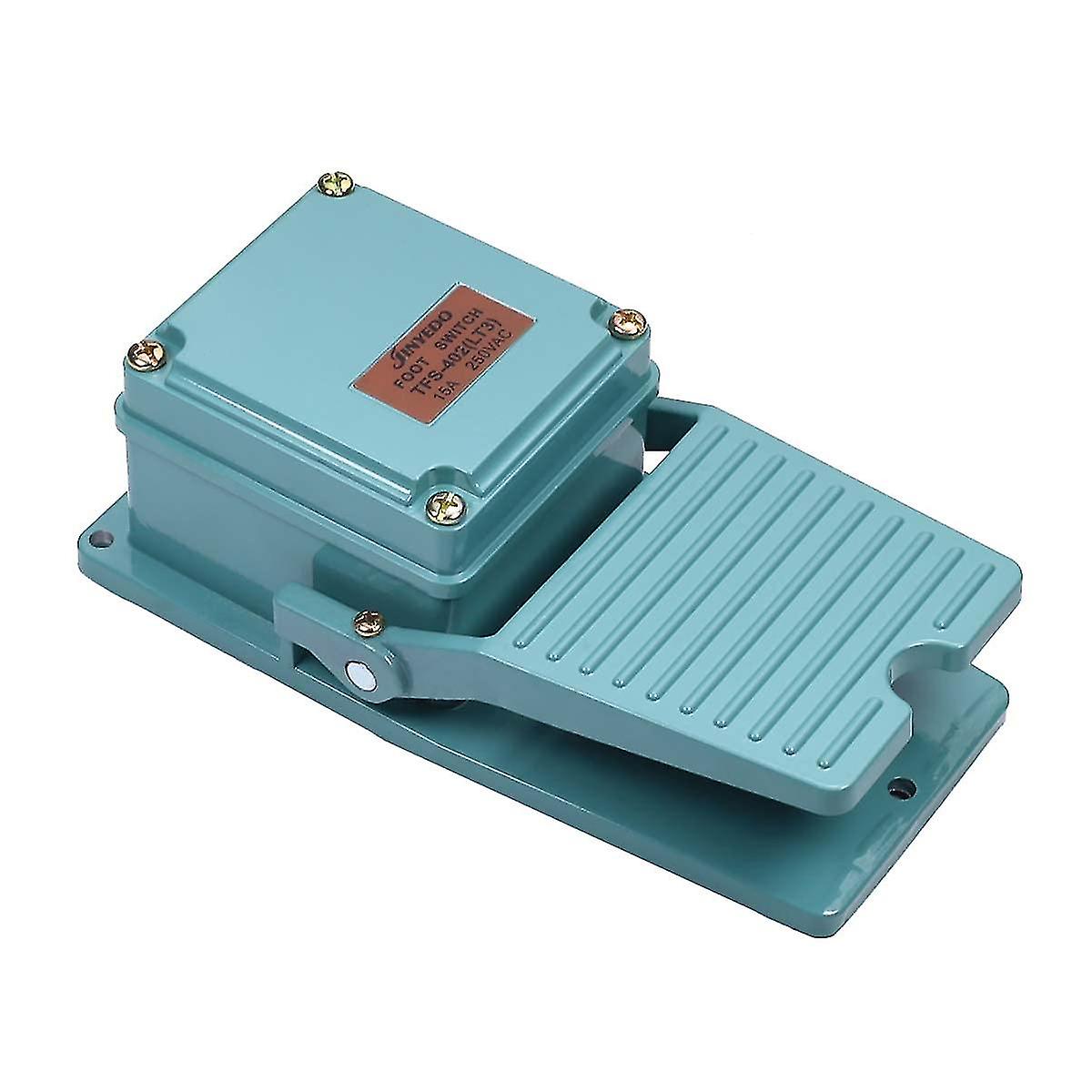 Heavy Duty Foot Switch Spdt No Nc 15a 250v Aluminum Foot Switch Pedal ...