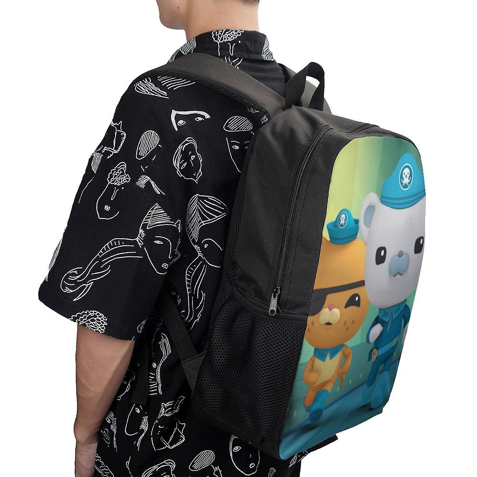 The Octonauts Sea Backpack Casual Daypack School Bag Bookbag Satchel ...