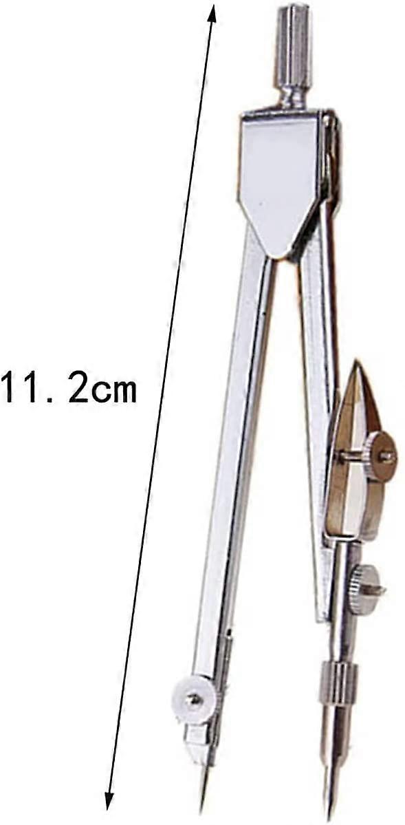 Drawing Compass, Stainless Steel Math Tools Geometry Compass Set with ...