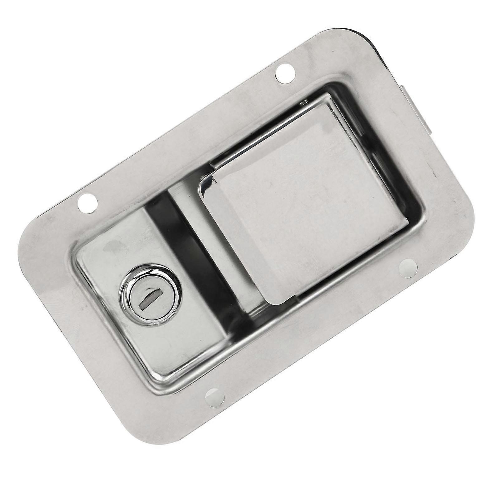 RV Handle Latch Paddle 140x90mm 304 Stainless Steel Entry Door Lock ...