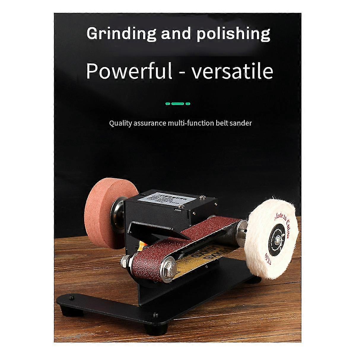 250W 775 Mini Belt Sander Electric Bench Grinder Sanding Machine 7 ...