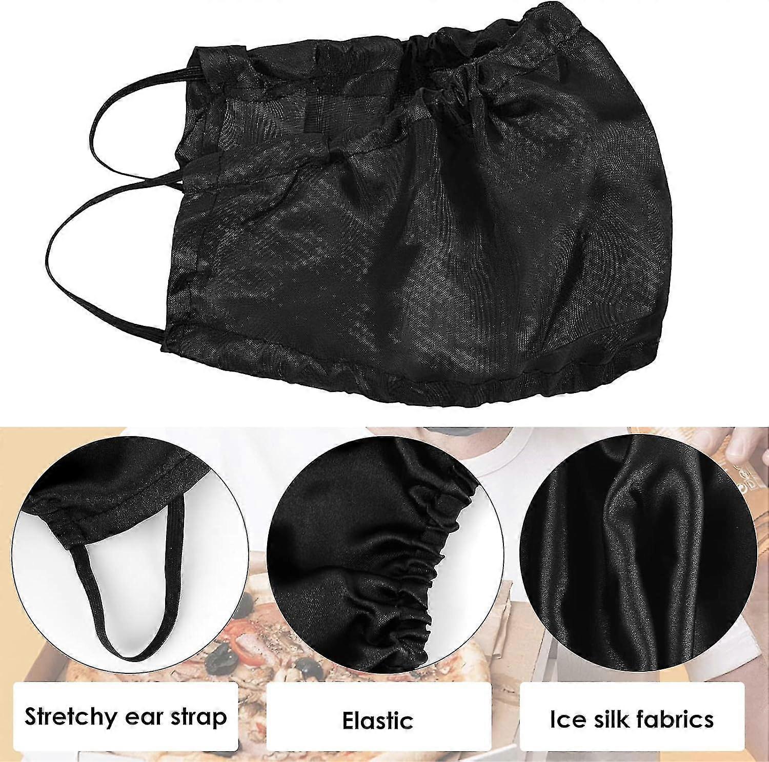 4Pack Beard Bandana, Beard Bonnet Beard Bandana for Men, Adjustable Men ...