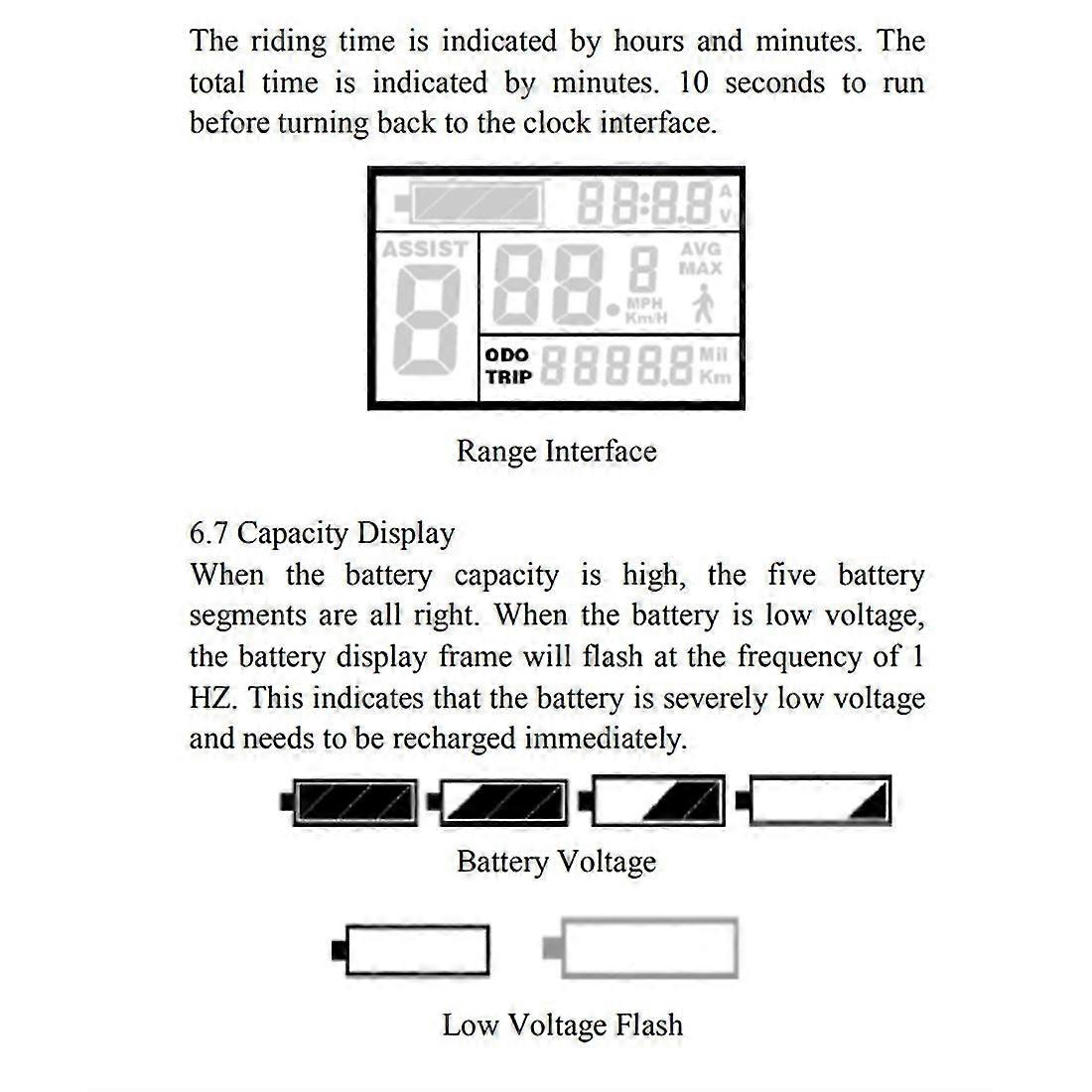 king-meter j-lcd display electric bike instrument monitor | Fruugo UK