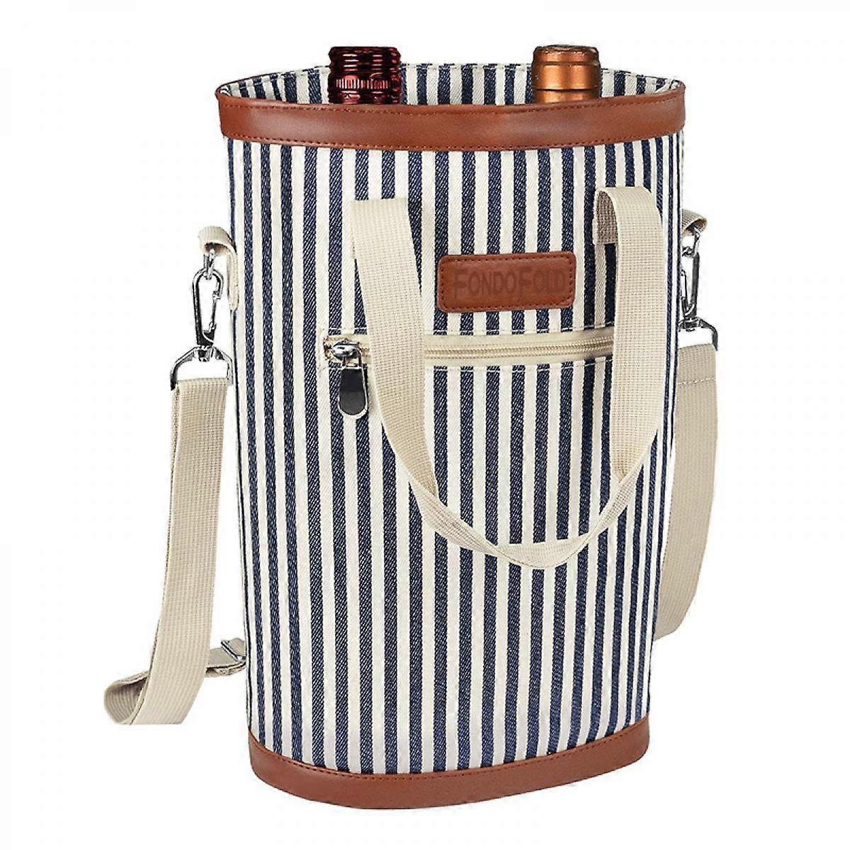 Insulated And Leak proof Wine Cooler Bag Suitable For Travel Picnic Insulated And Leak proof Wine Cooler Bag Suitable For Travel Picnic