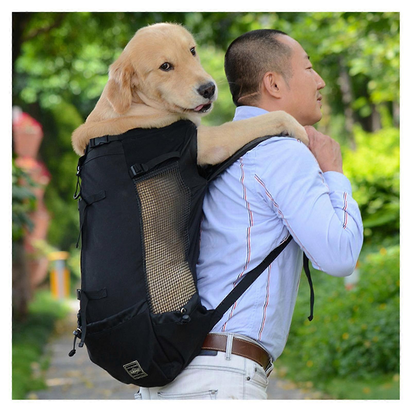 Adjustable Pet Dog Outdoor Travel Backpack For Hiking Cycling Carrier ...