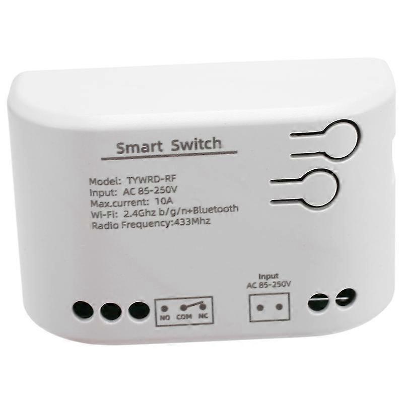 1CH RF Smart Switch AC85-250V WIFI Tuya Remote Control 433 Light Switch ...