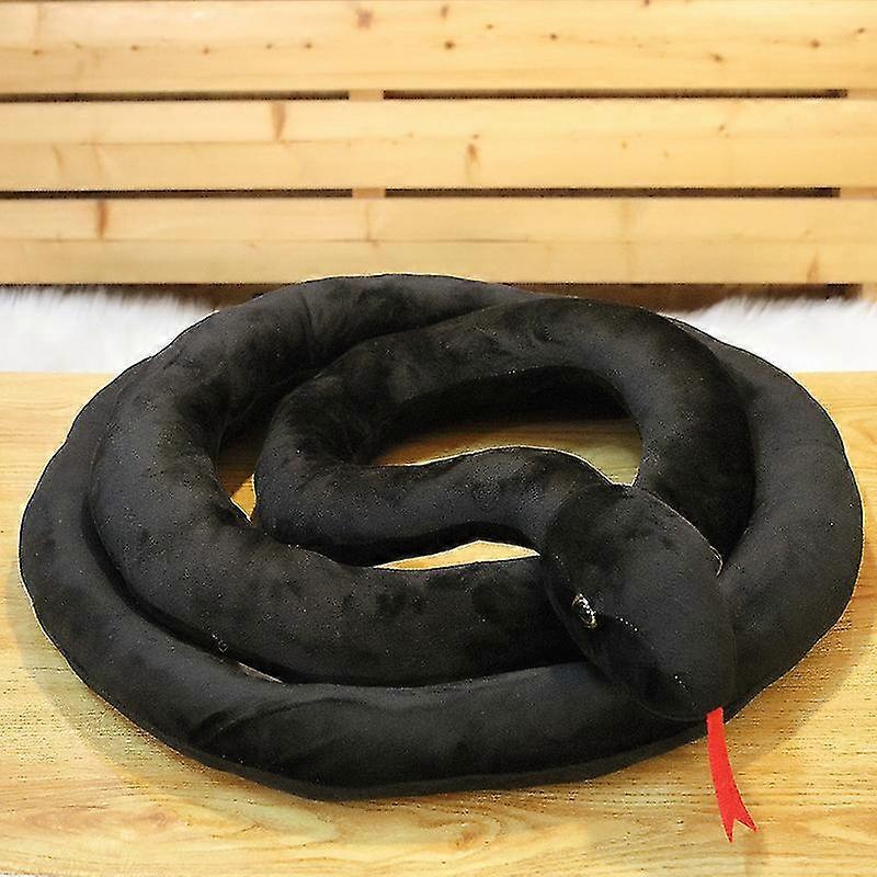 1pc 200cm/300cm Giant Snakes Plush Toy Simulation Long Golden Python ...