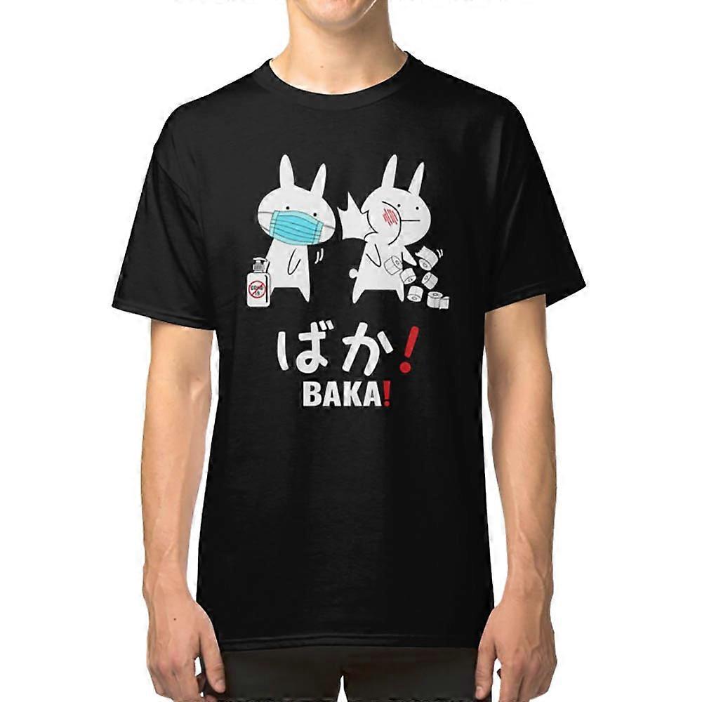 Baka Anime Shirt, Baka Gift, Japanese Baka Rabbit Slap T-shirt | Fruugo UK