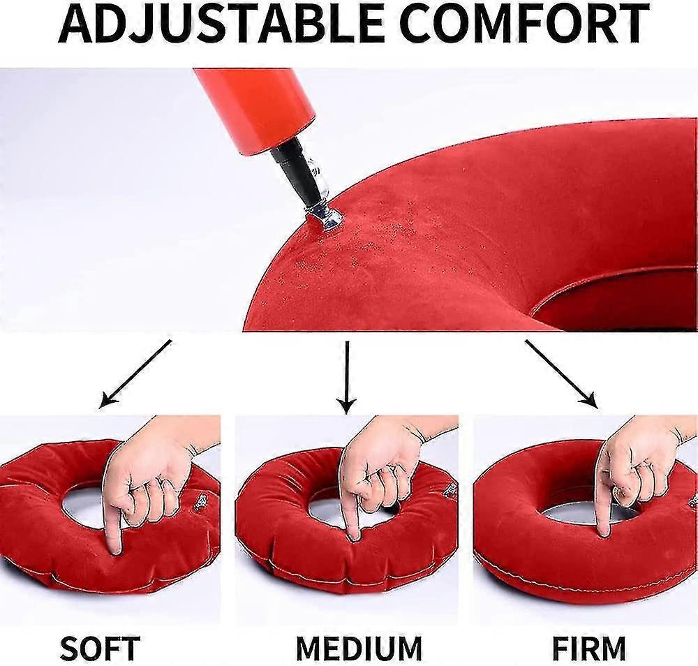 Seat Ring After Coccyx Orthopedic Seat Cushion Haemorrhoids Inflatable ...