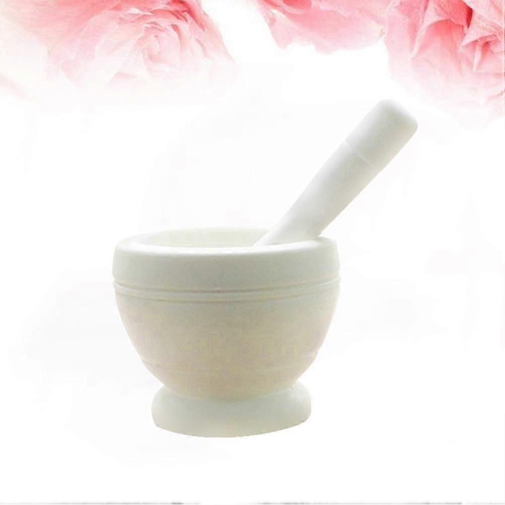 Manual Meat Grinder Kitchen Mortar Wood Mortar Pestle Medicines Ceramic ...