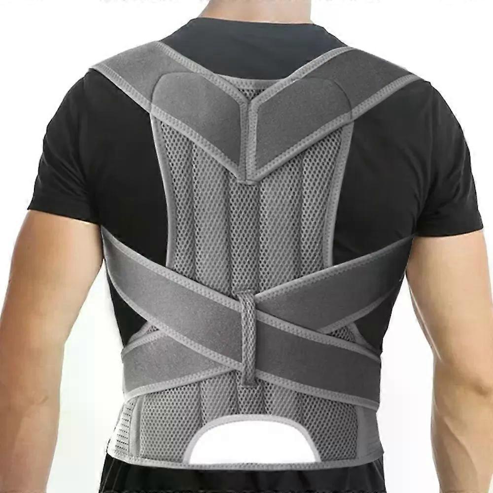 3XL 4XL Spine Straightener Support Band Back Posture Corrector Brace ...
