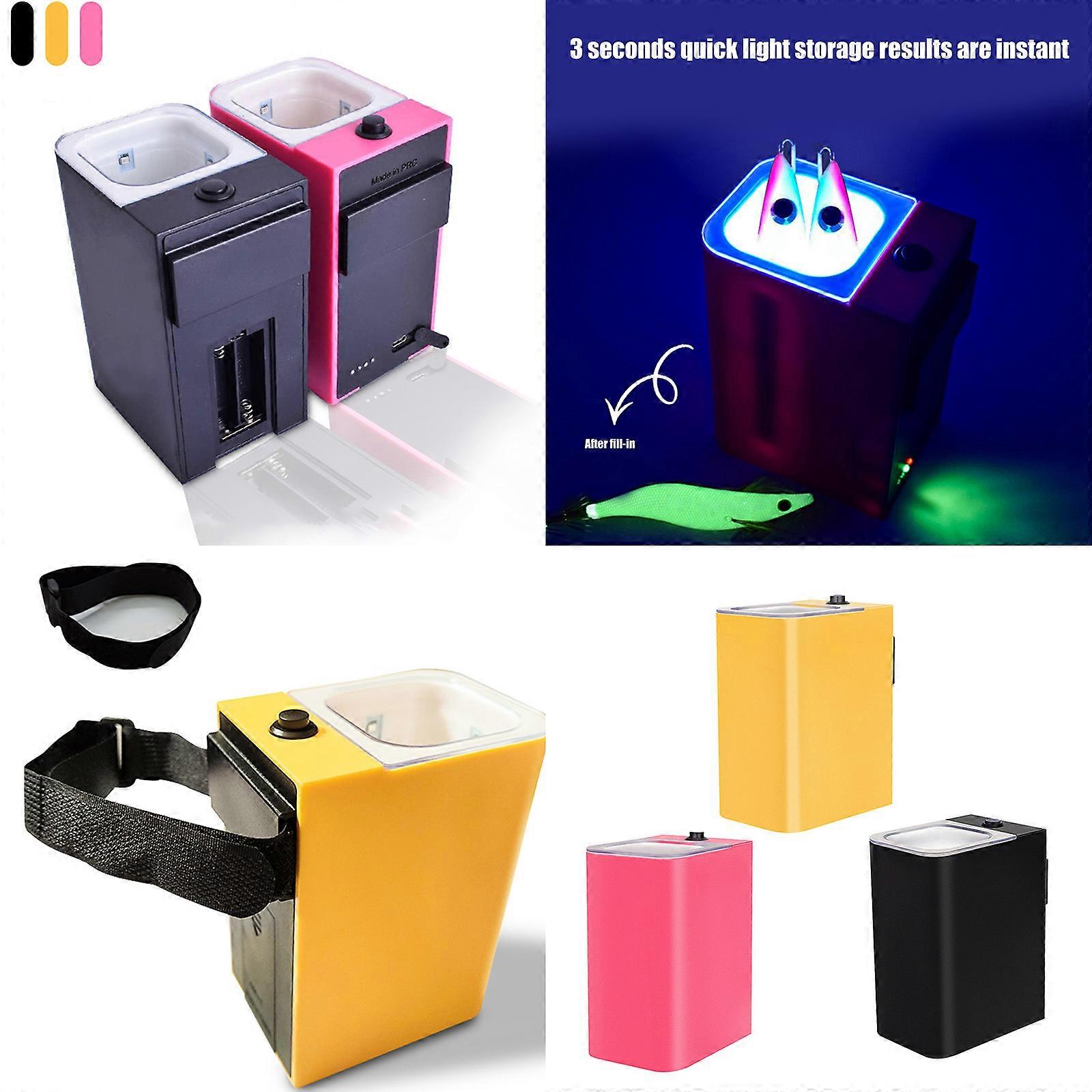 Saltwater Fishing Essential LED Squid Light, Baits Glows Enhancement ...