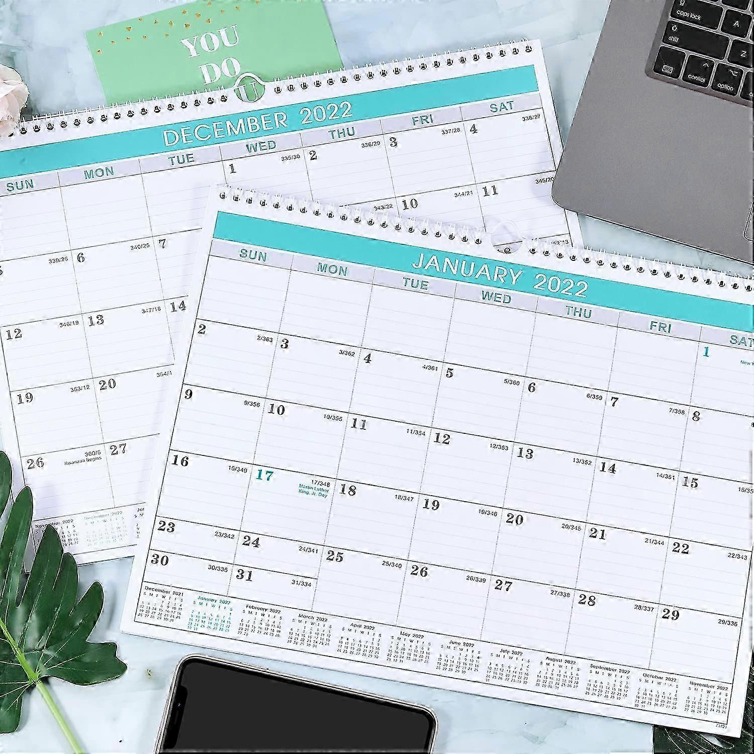 Calendar 2022 - Wall Calendar 2022 From January 202 To June 2023, 12 ...