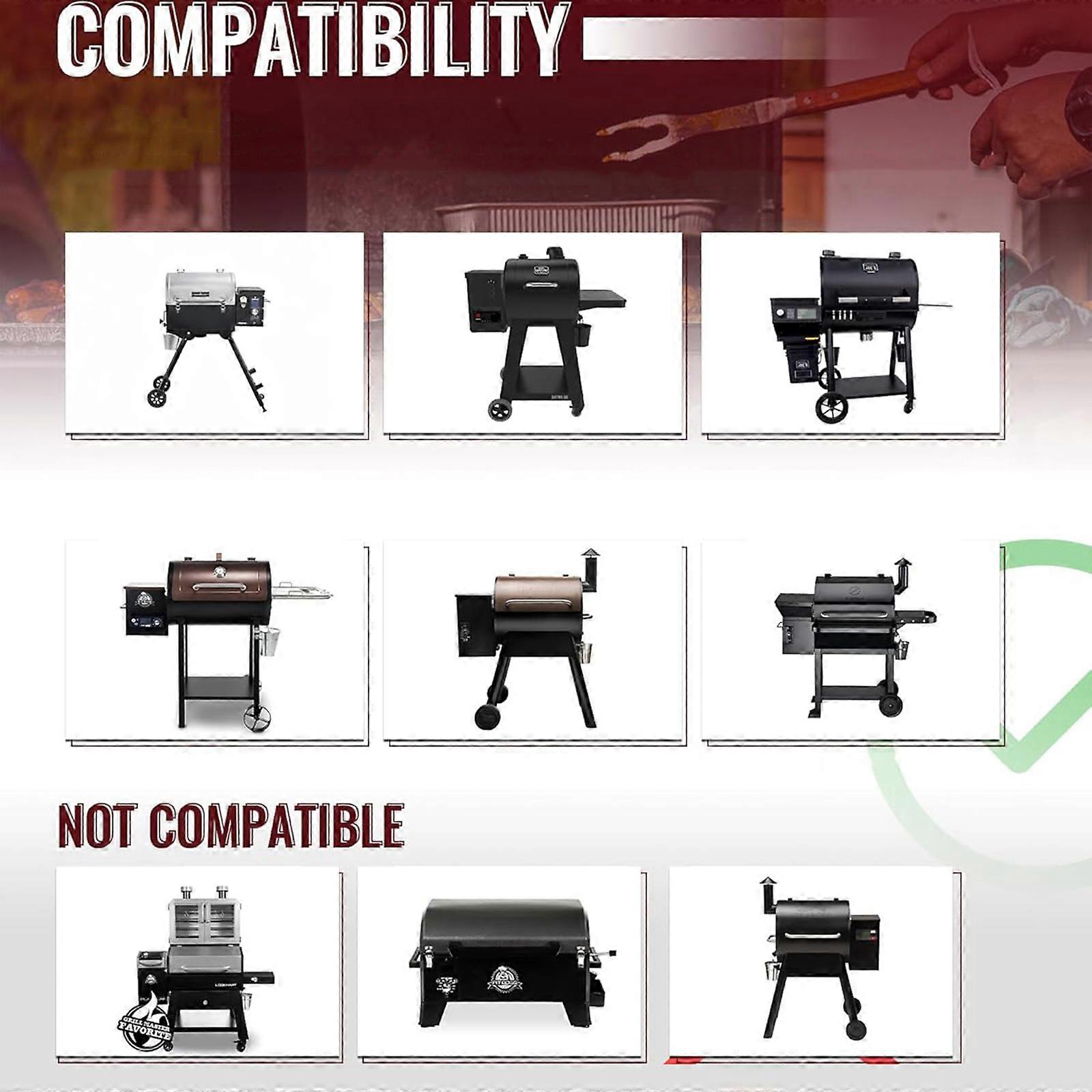 Stainless Steel Pellet Burners Assembly Replacement Hot Rod Ignitors ...