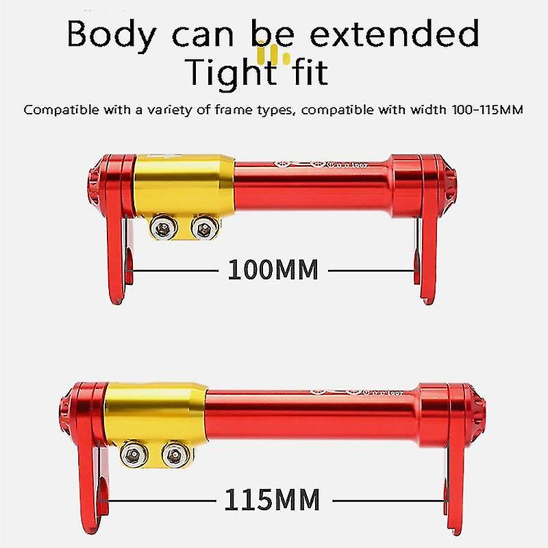 Folding Bike Easy Wheels Extens Bar Alloy Easy Wheel Extender For ...