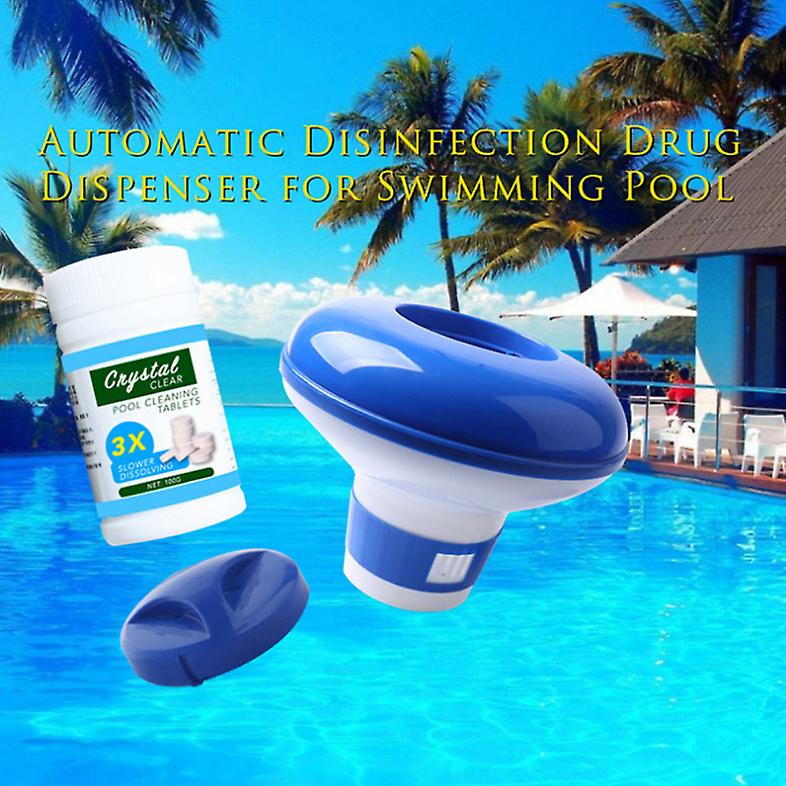 Swimming pool disinfection automatic dosing device pill floating cup ...