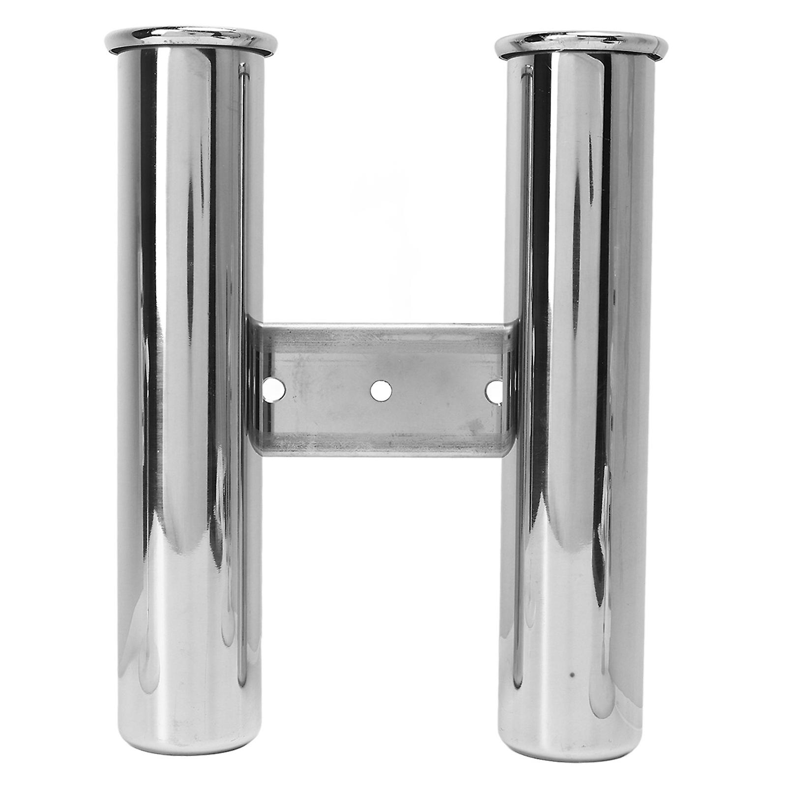 Fishing Rod Rack Tube Stainless Steel 2 Link Tube Rod Holder for Boat ...