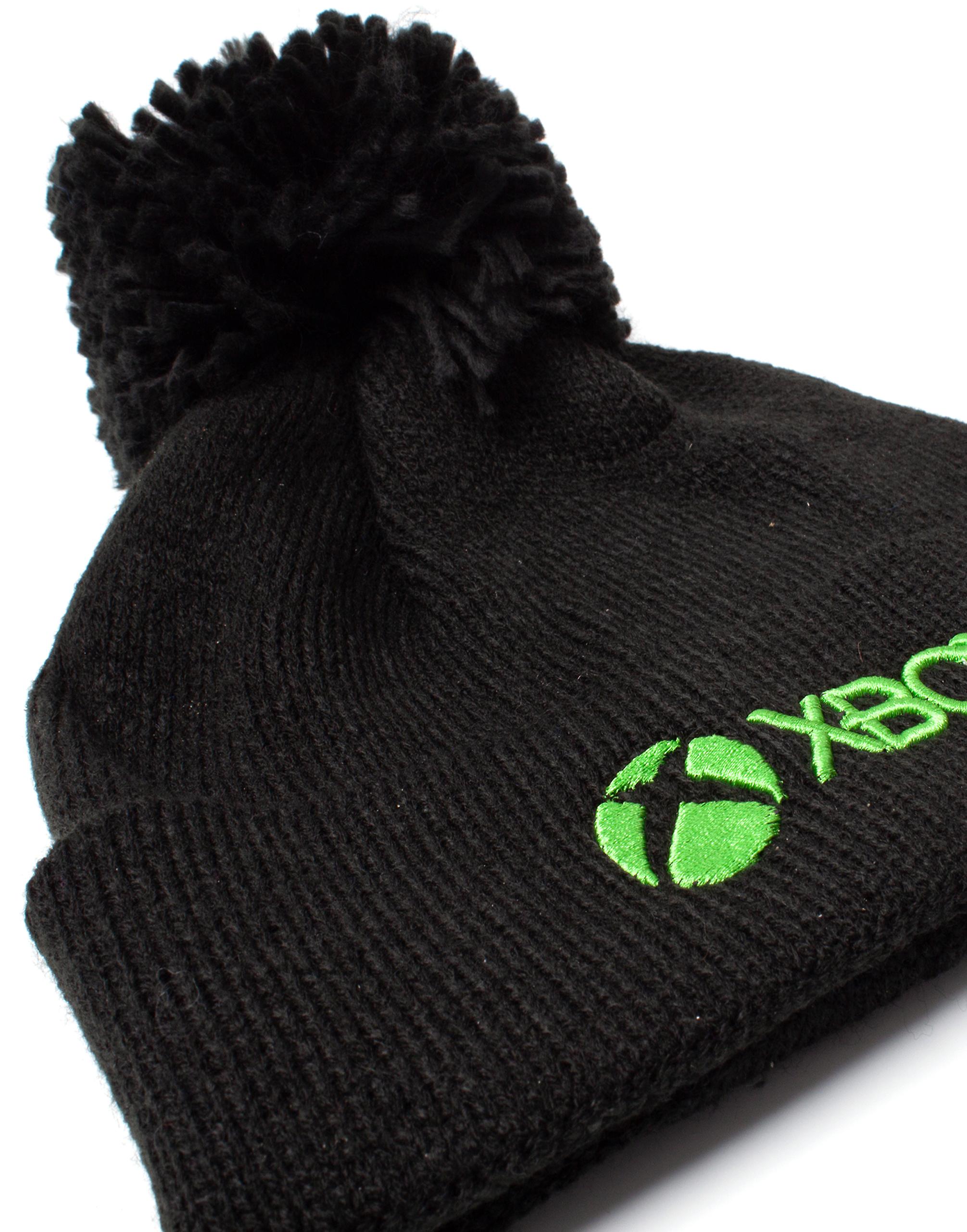 Xbox Boys Bobble Hat Black Logo - One Size | Fruugo UK