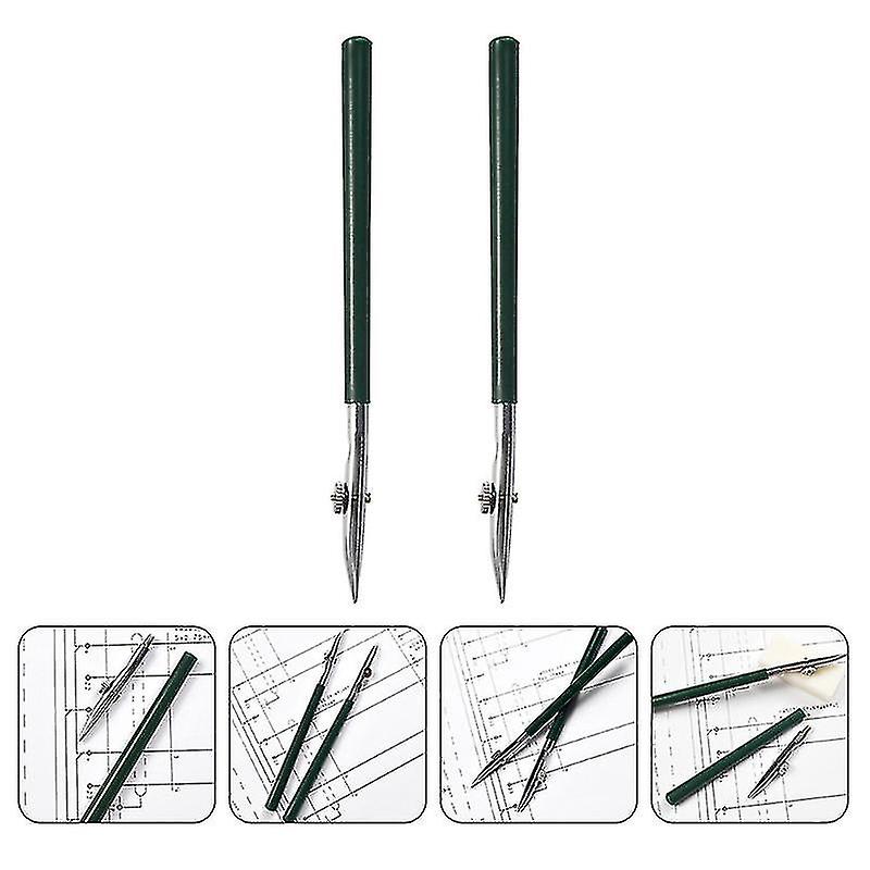 2pcs Straight Line Pen Art Ruling Pen Drawing Tool For Masking Fluid ...