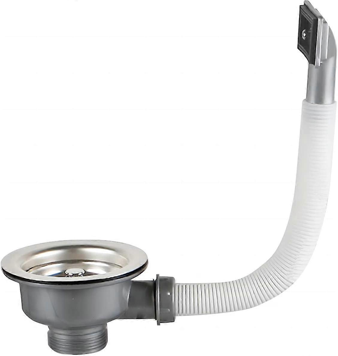 Kitchen Sink 114 mm 1" Draining Basket Strainer and Rectangular ...